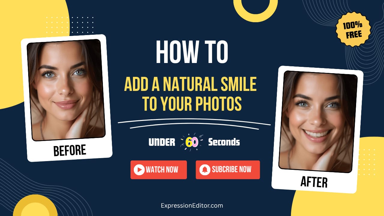 Tutorial: How to Add a Natural Smile to Your Photos With AI ...